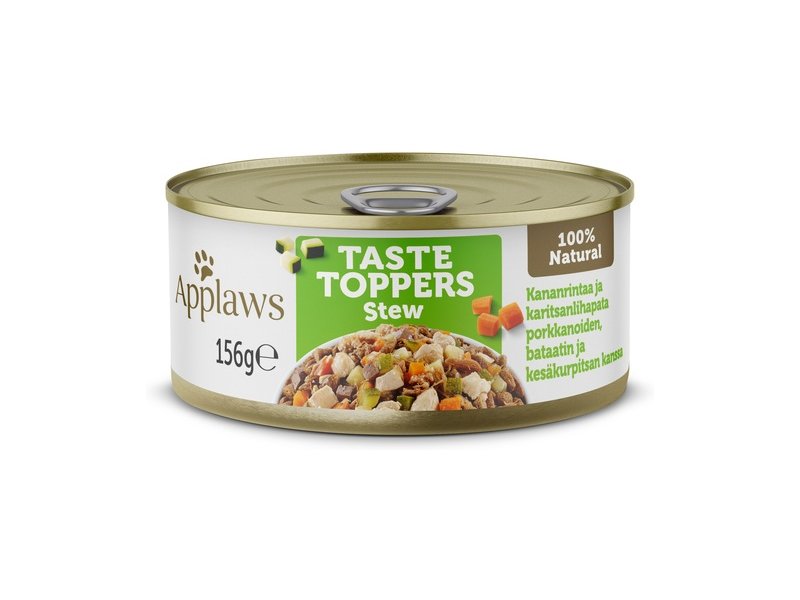 Applaws Taste Toppers konserv koerale kana- ja lambaliha hautis, 156g ...