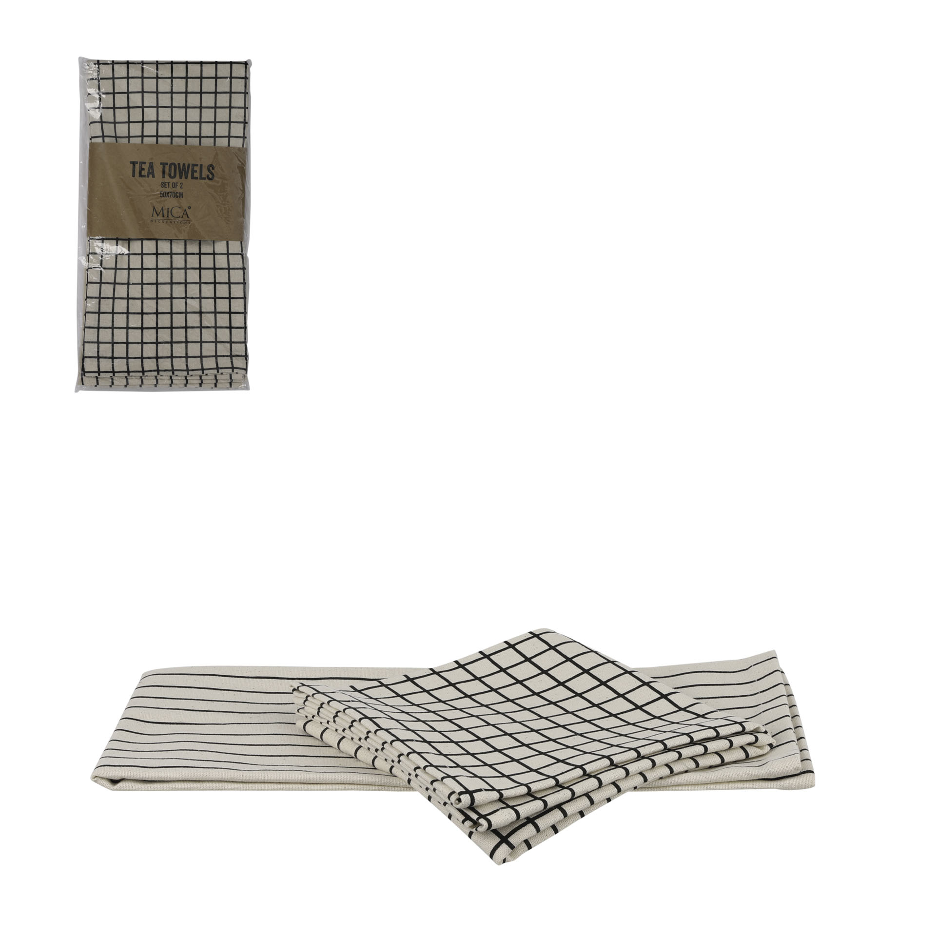 Köögirätik 2tk 70x50cm ruuduline | Gardest