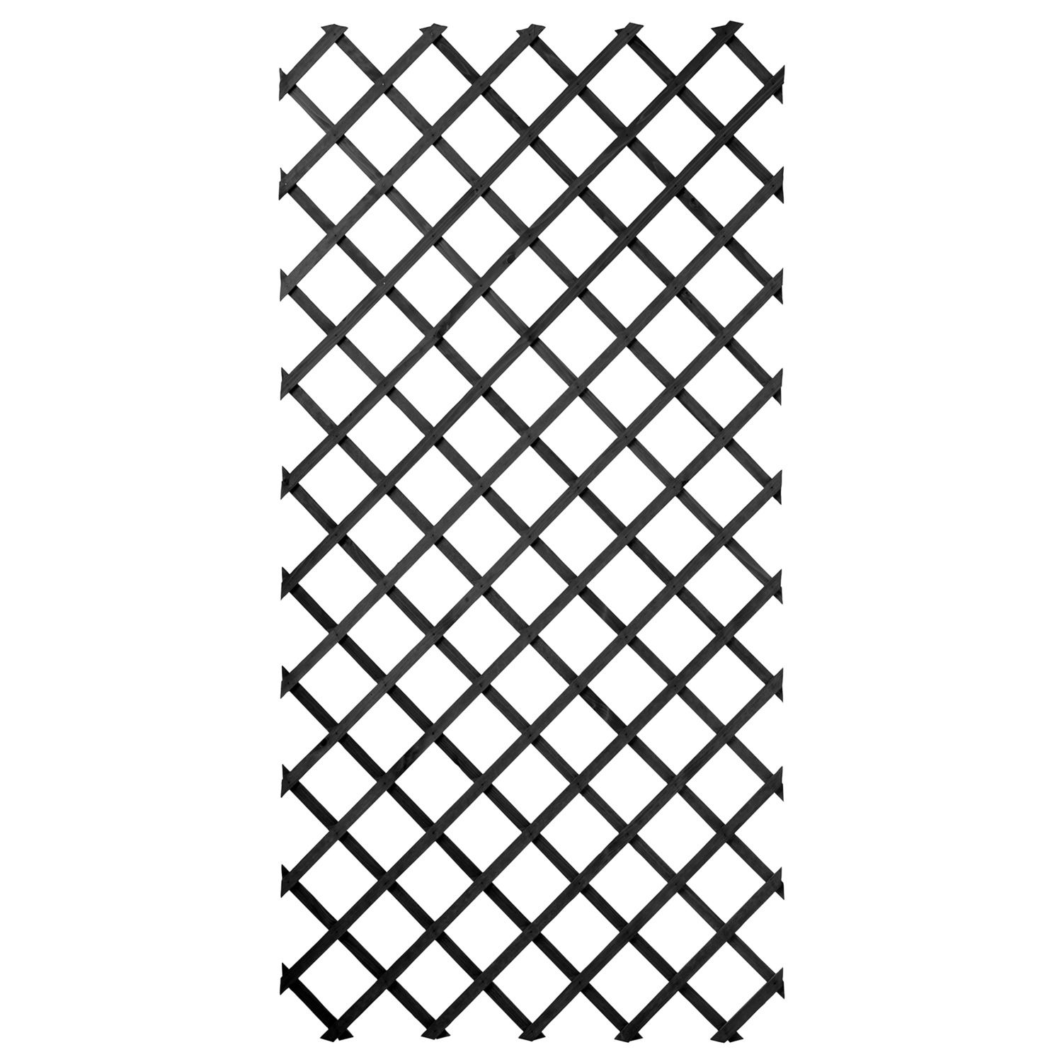 Võresein Nature puidust antratsiit 100x h200cm | Gardest