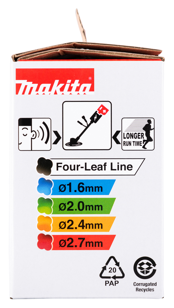 Trimmipea Makita Tap&Go 2,0mm M8x1.25LH | Gardest